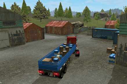 18 Wheeler Cargo Simulator 2 🕹️ Play 18 Wheeler Cargo S