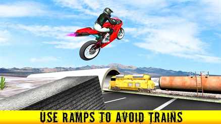 Highway Traffic Moto Stunt Racer Game, GameGab