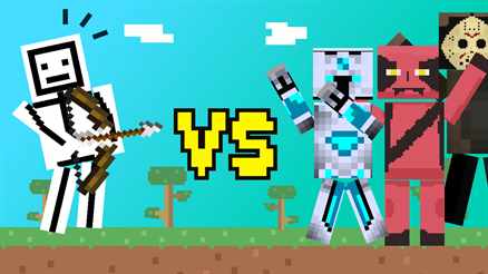 Stickman vs Craftsman 🕹️ Play Stickman vs Craftsman on